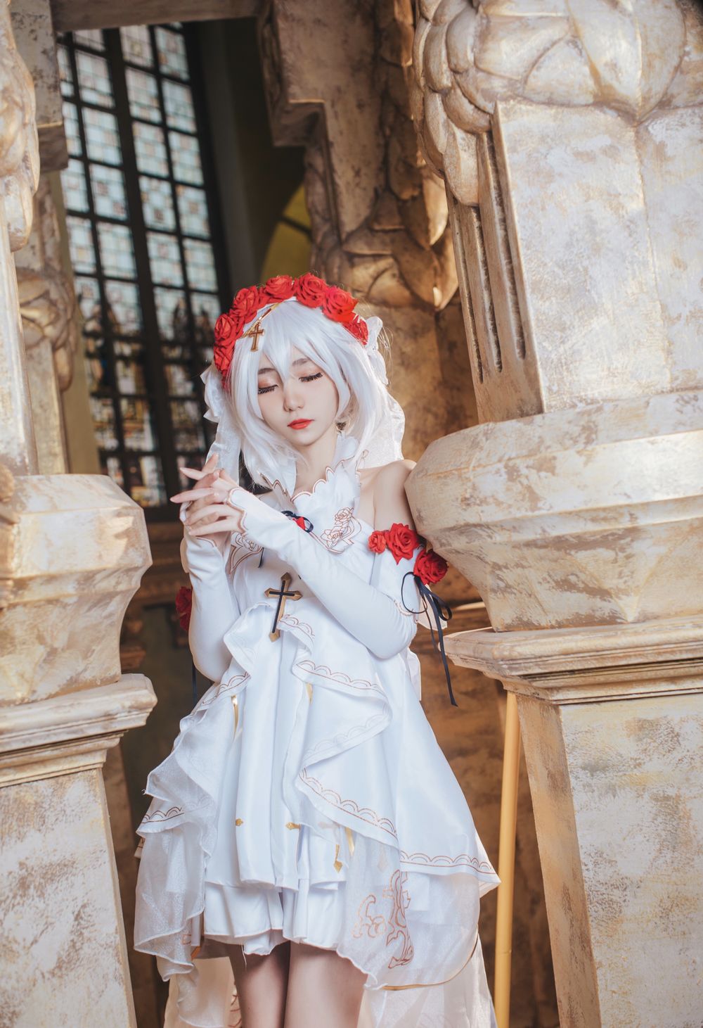 No.013-德丽莎花裳月纱 [16P]-COS基地